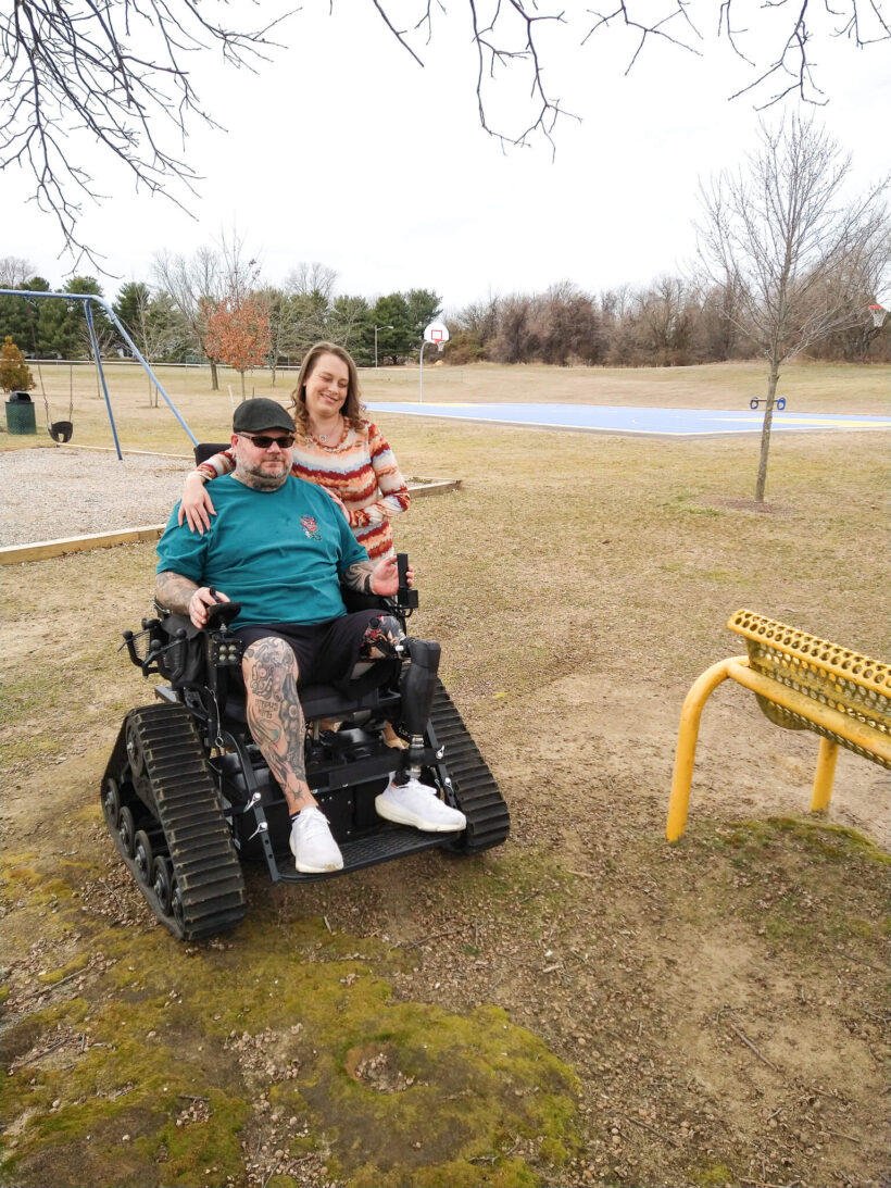 All-Terrain Wheelchair Donated to Veteran Jeff Hall | Defender Mobility